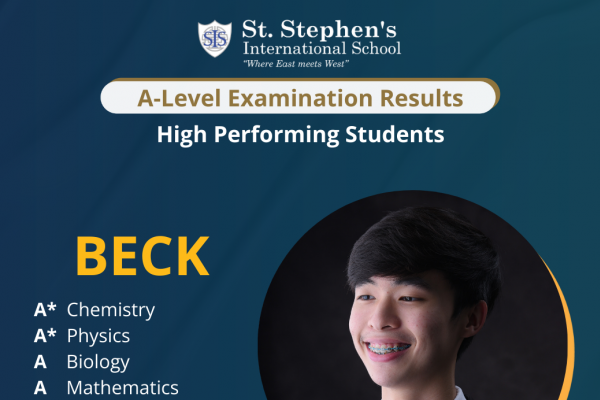 A Level examination results 2023 | St. Stephen's International School ...
