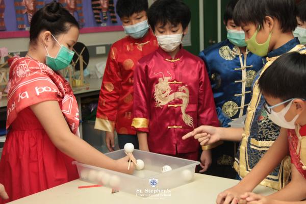 The chopstick challenge | St. Stephen's International School Bangkok