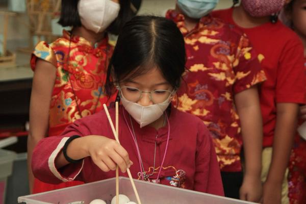 The chopstick challenge | St. Stephen's International School Bangkok