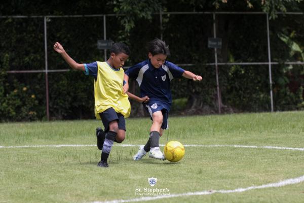 U11 friendly football match | St. Stephen's International School Bangkok