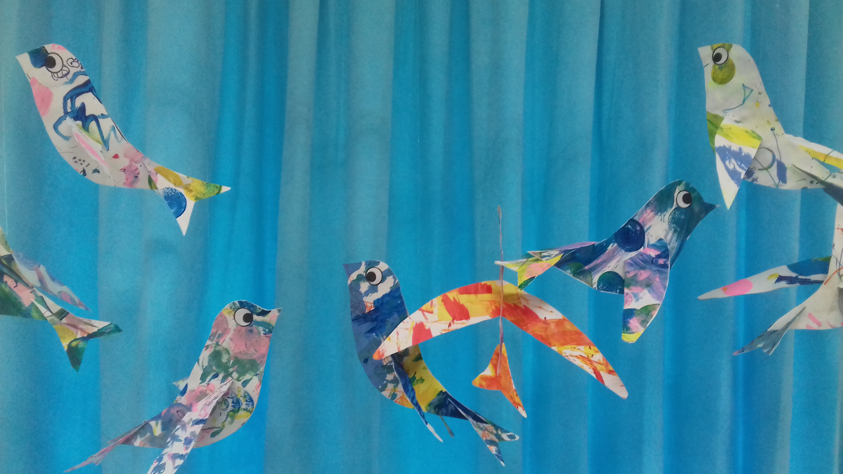 Year 1 have been learning artistic techniques to create beautiful birds ...